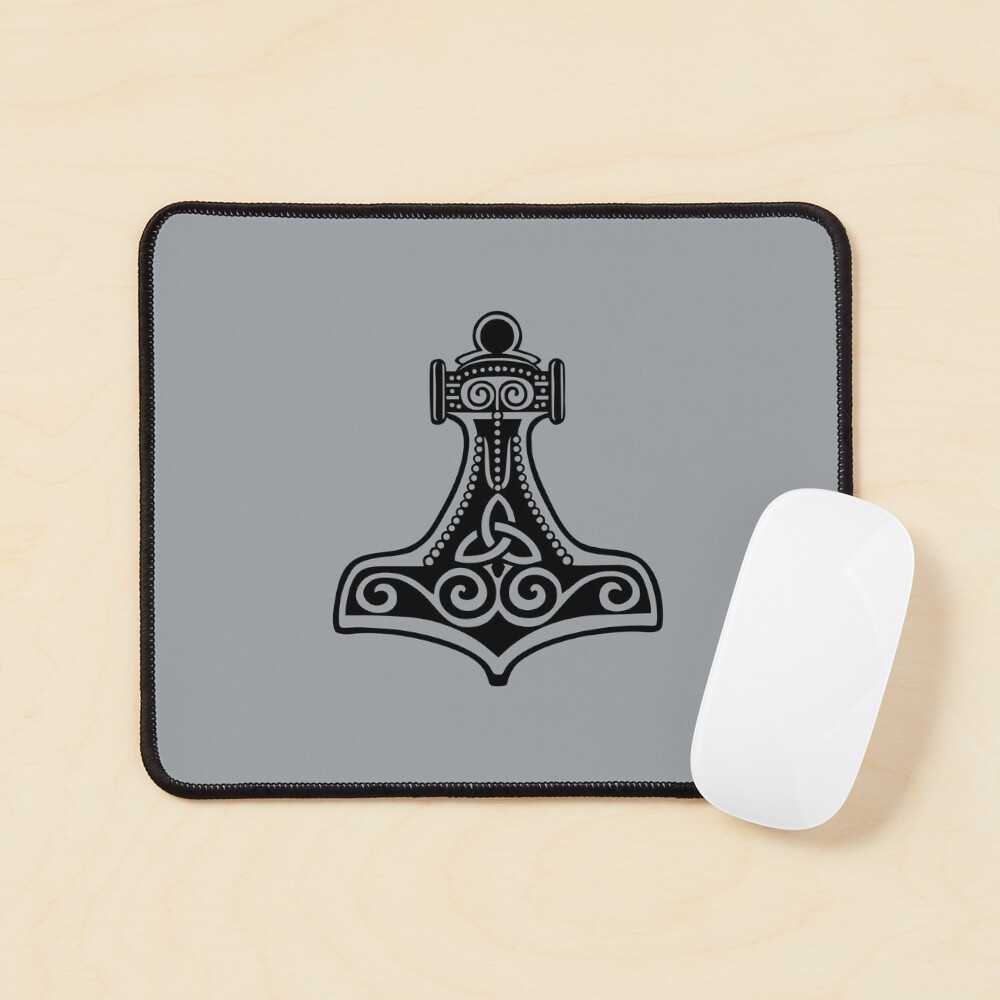 "Thors Hammer, Triquetra, Mjolnir, Mjölnir, Celtic, Thor Symbol" Poster ...