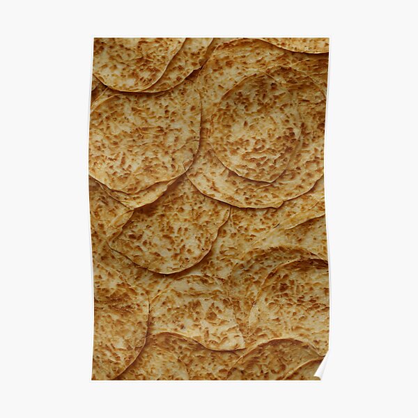 "Tortillas texture Burrito" Poster for Sale by AsKartongs | Redbubble