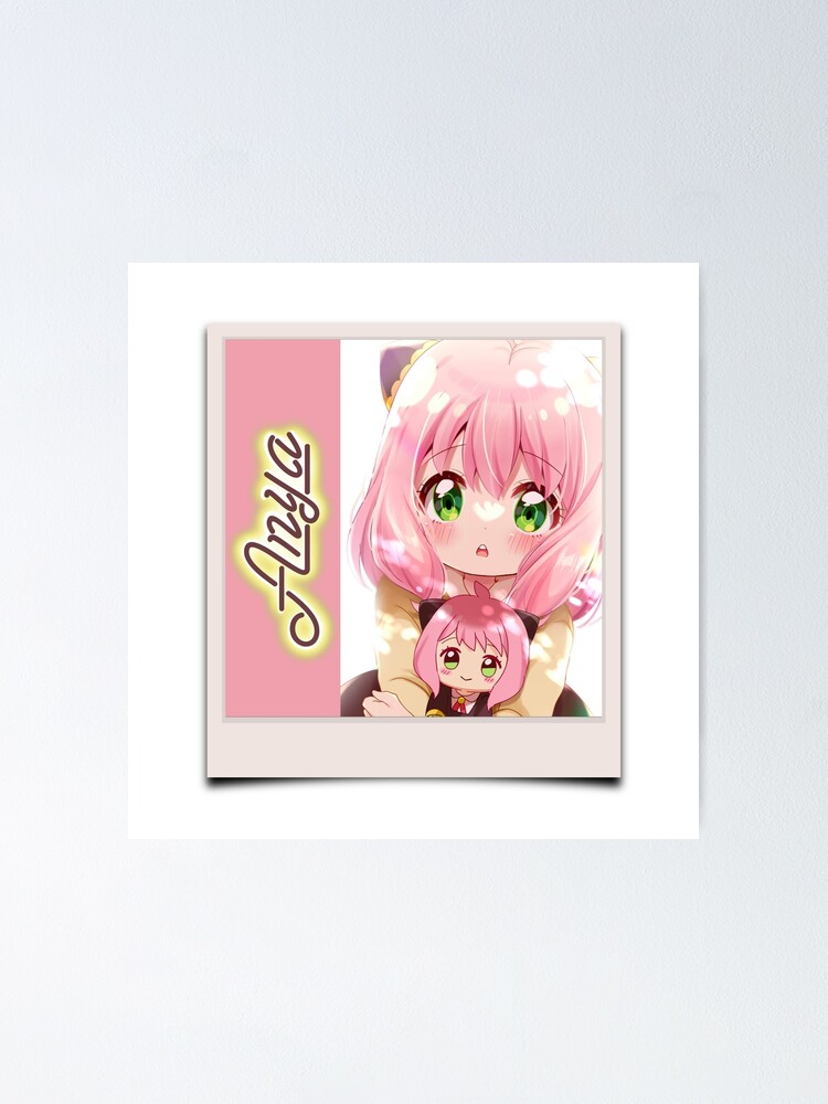 "ANYA Neon Vintage Photo" Poster for Sale by epinkb | Redbubble