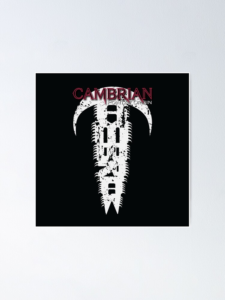 "Cambrian Point of Origin Logo" Poster by FreekRooijakker | Redbubble
