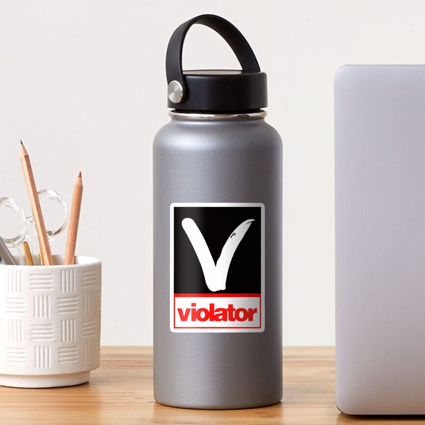 "Violator replica logo" Sticker for Sale by RafiSandlow | Redbubble