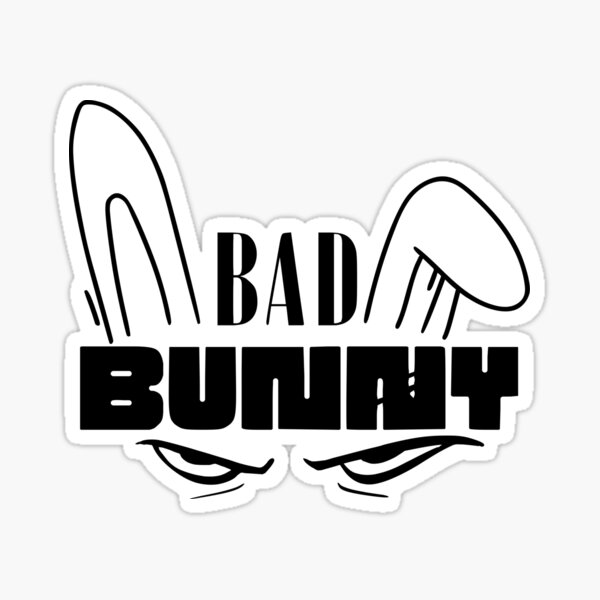 "HOT TOPIC BAD BUNNY" Sticker for Sale by NikolaShoop | Redbubble