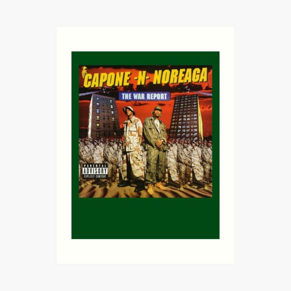 "Capone And Noreaga The War Report Cover Art" Art Print for Sale by ...