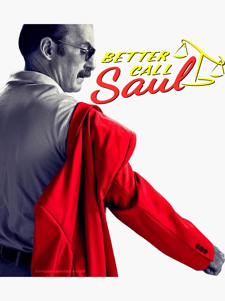 "Better Call Saul" Sticker for Sale by elwandacunniff | Redbubble