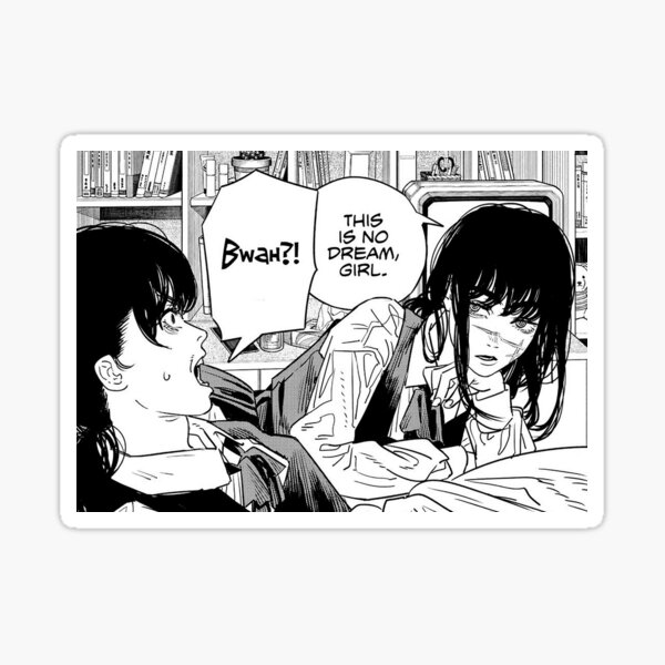 "Asa and Yoru from Chainsaw Man part 2" Sticker for Sale by ...