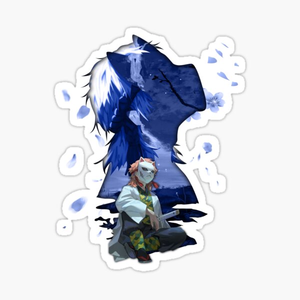 "Secret Demon Art Slayer In Sabito Gifts Movie Fan" Sticker for Sale by ...