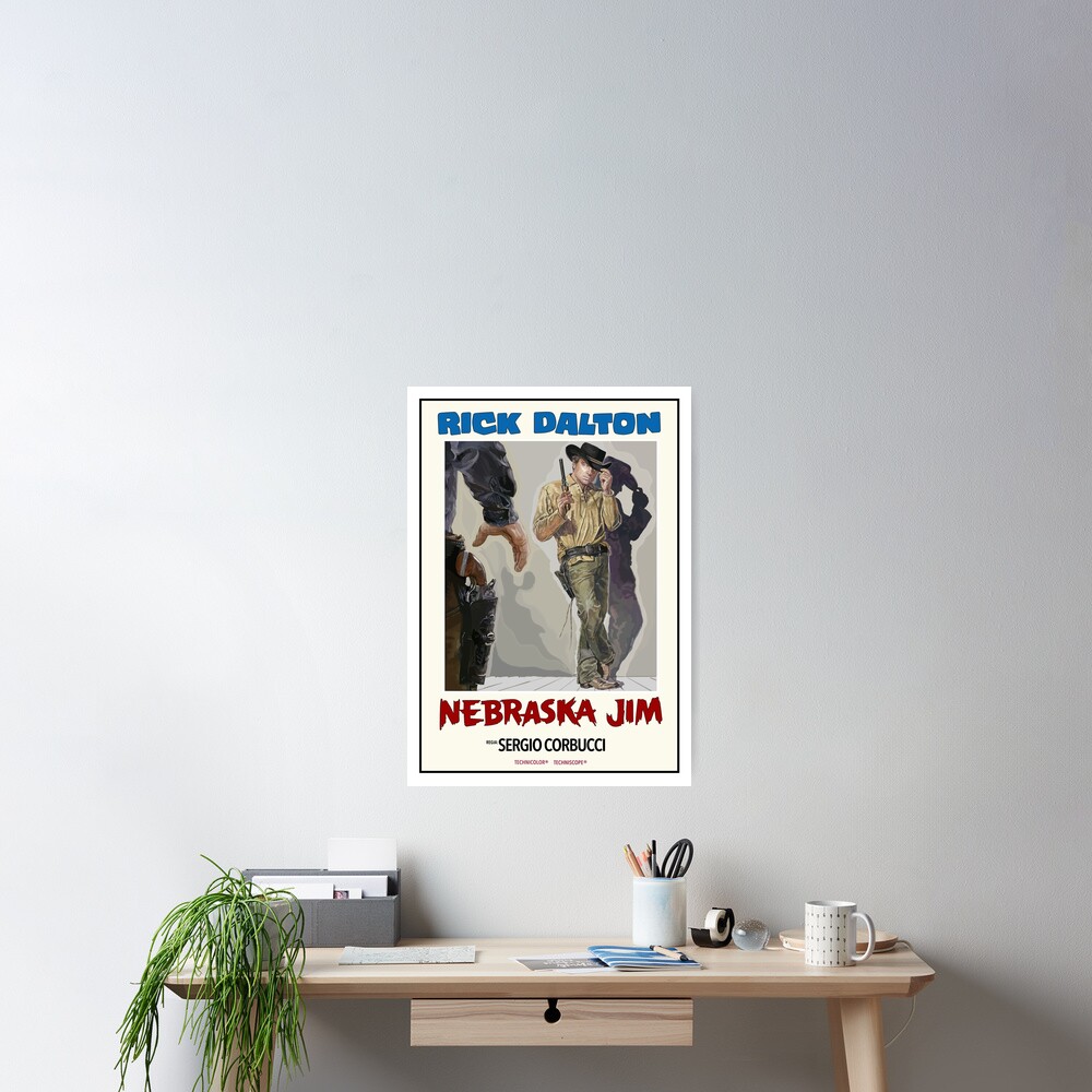 "Nebraska Jim" Poster for Sale by nincompoop-art | Redbubble