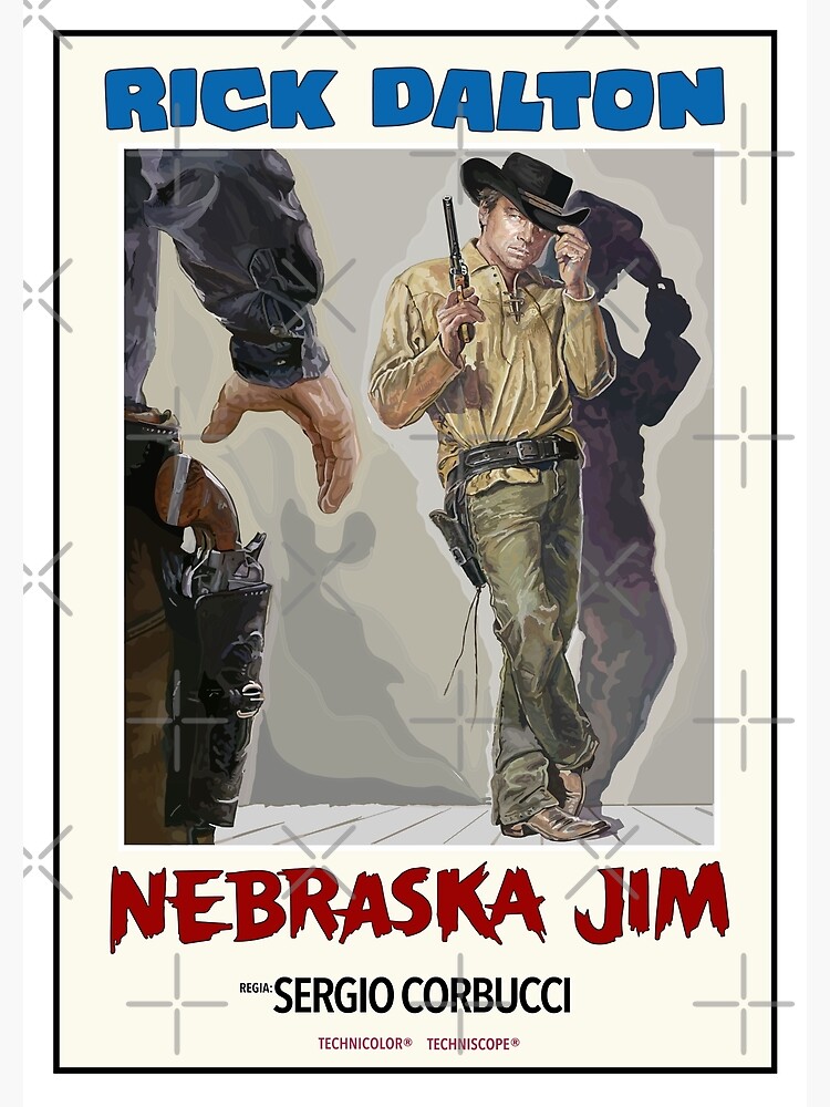 Nebraska Jim Premium Matte Vertical Poster sold by Regina Schleigh-oney ...