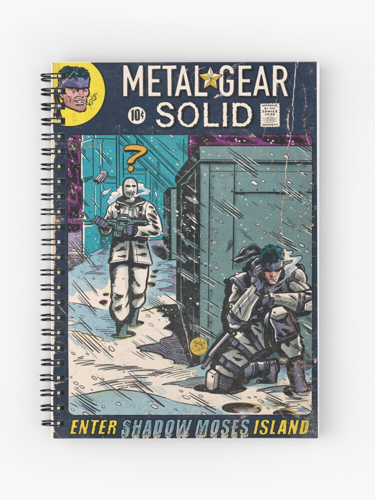 "Metal Gear Solid - 'Enter Shadow Moses' Comic Book Fan Art" Spiral ...