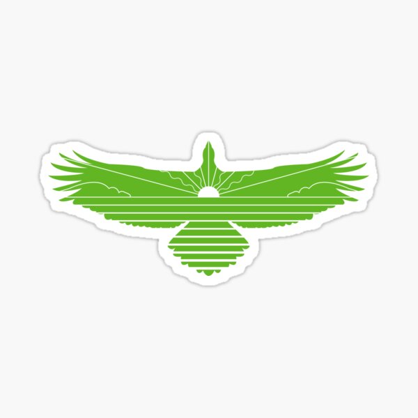 "Flying Parrot" Sticker for Sale by TrickyGraphics | Redbubble