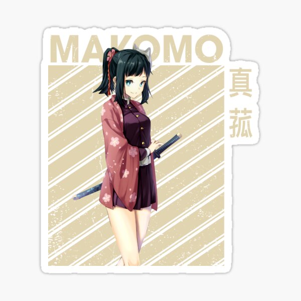 "Women Men Demon Art Slayer In Makomo Cool Gifts" Sticker for Sale by ...