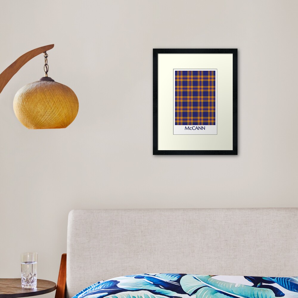 "Clan McCann Tartan" Throw Blanket for Sale by plaidwerx | Redbubble
