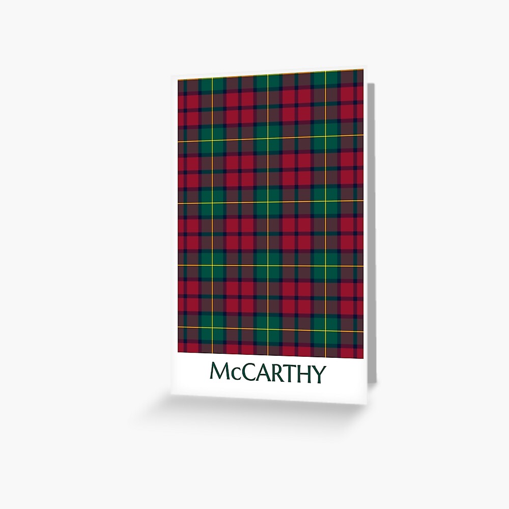 "Clan McCarthy Tartan" Mask for Sale by plaidwerx | Redbubble