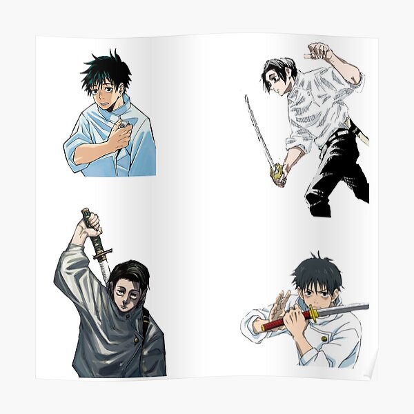 "Yuta Jujutsu Kaisen " Poster for Sale by EasyOtaku | Redbubble
