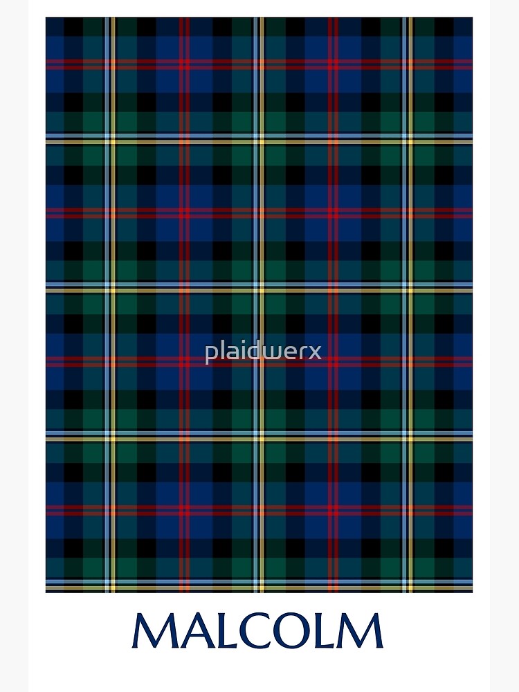 "Clan Malcolm Tartan" Greeting Card for Sale by plaidwerx | Redbubble