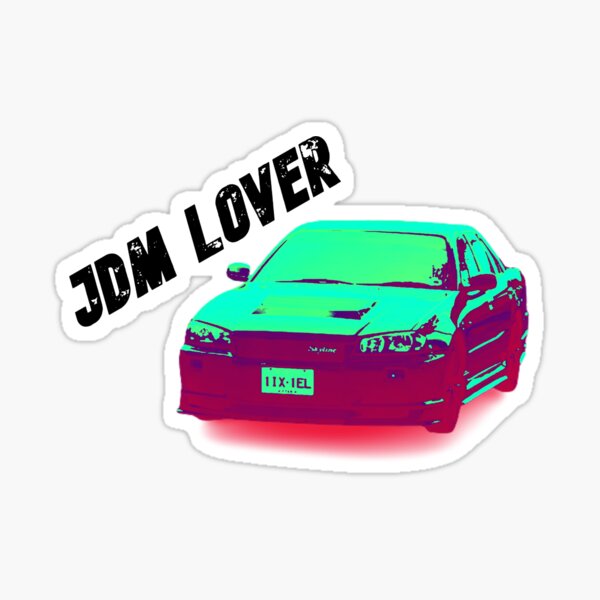 "JDM LOVER Nissan Skyline" Sticker for Sale by JacobDrwal | Redbubble