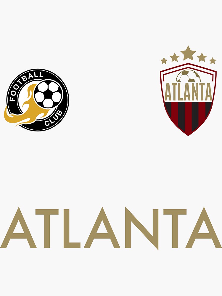 "Atlanta FC Soccer Jersey" Sticker for Sale by heavenlywhale | Redbubble