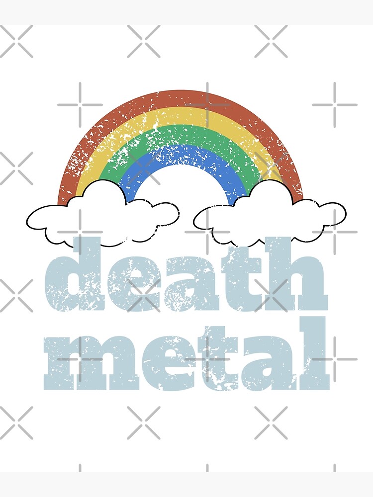 "Death Metal Rainbow für Heavy Metal Band und Rock Metal Band als Death ...