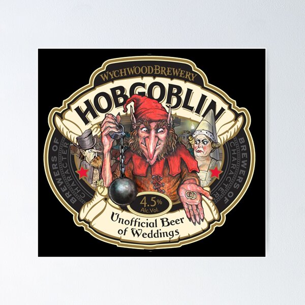 "Hobgoblin and kerrang" Poster for Sale by Palmanglesse | Redbubble