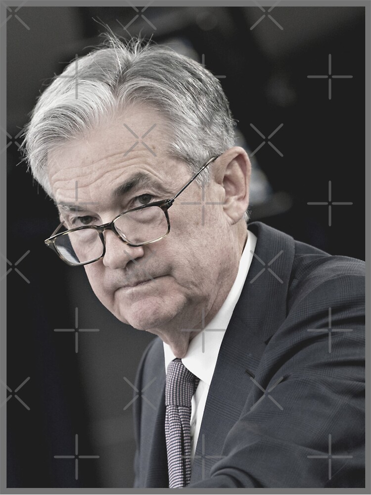 "Federal Reserve System Jerome Powell " Sticker for Sale by ...