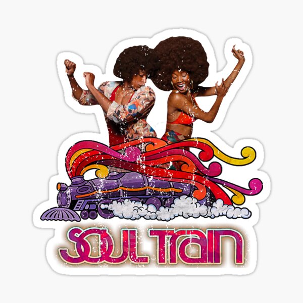 "Soul Train 7" Sticker for Sale by tulleyhoutsk | Redbubble