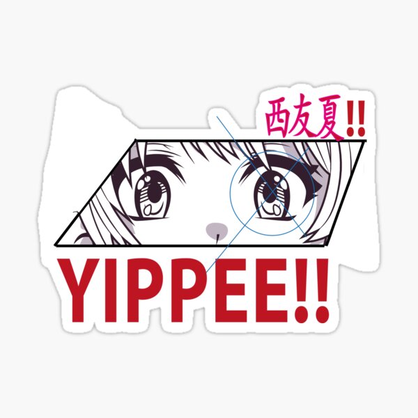 "anime funny" Sticker for Sale by espadashop | Redbubble