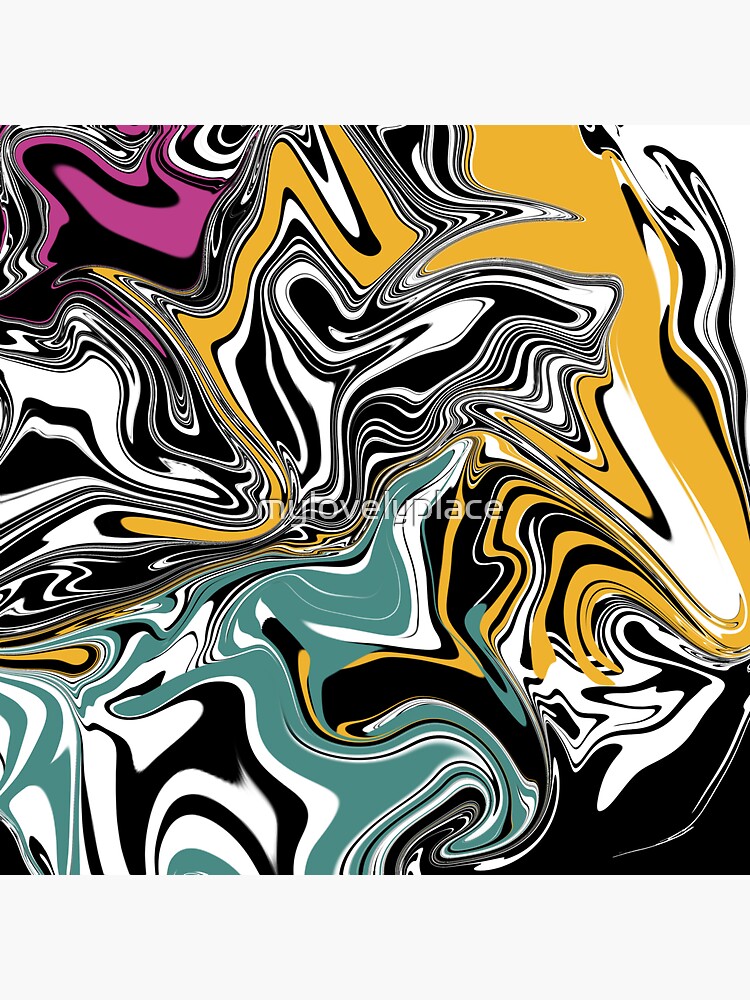 "melted" Sticker for Sale by mylovelyplace | Redbubble