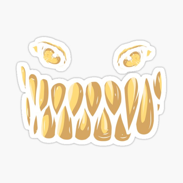 "Creepy Face" Sticker for Sale by Ayian | Redbubble