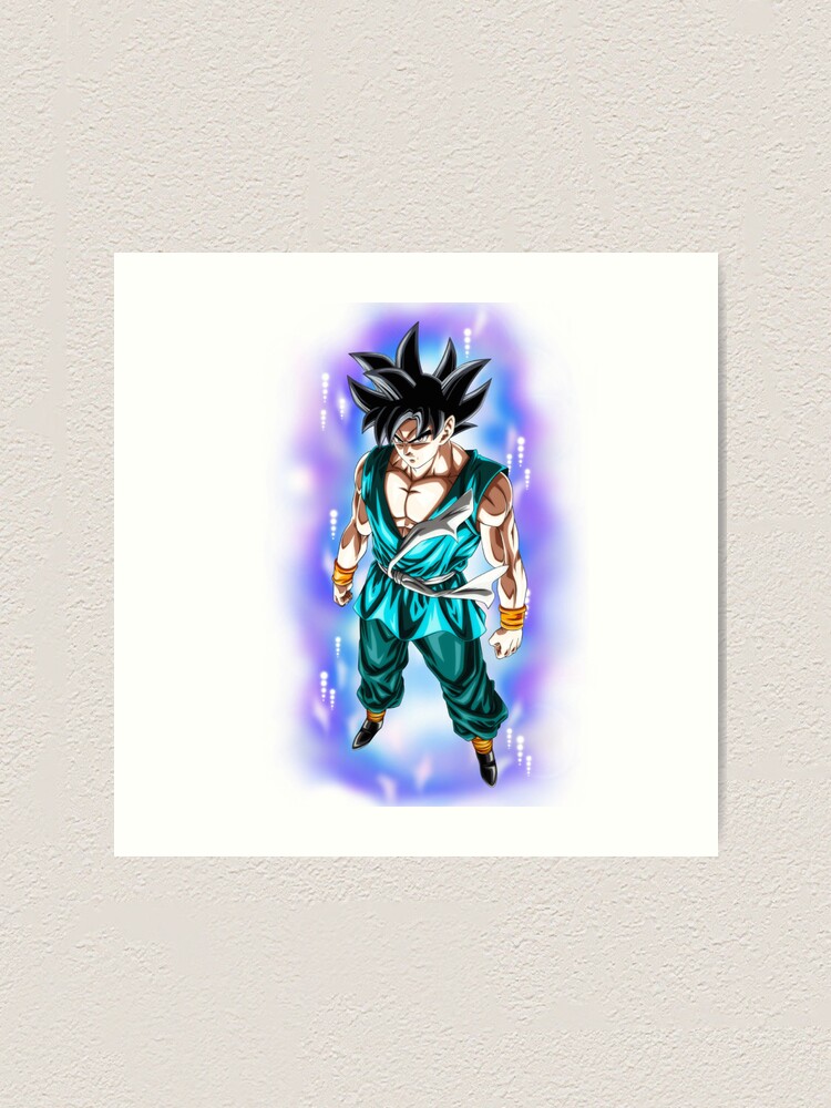 "Son Goku (Ultra Instinct Sign) " Art Print for Sale by sunskist ...