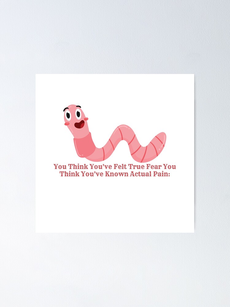 "You Think Youve Felt True Fear" Poster for Sale by amakrane | Redbubble