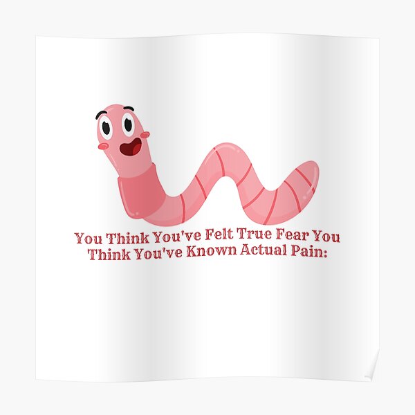 "You Think Youve Felt True Fear" Poster for Sale by amakrane | Redbubble