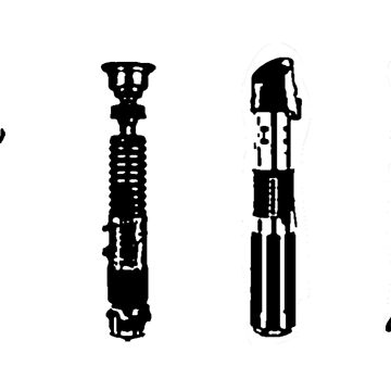 "Stencil Saber" Pillow for Sale by silverman00 | Redbubble