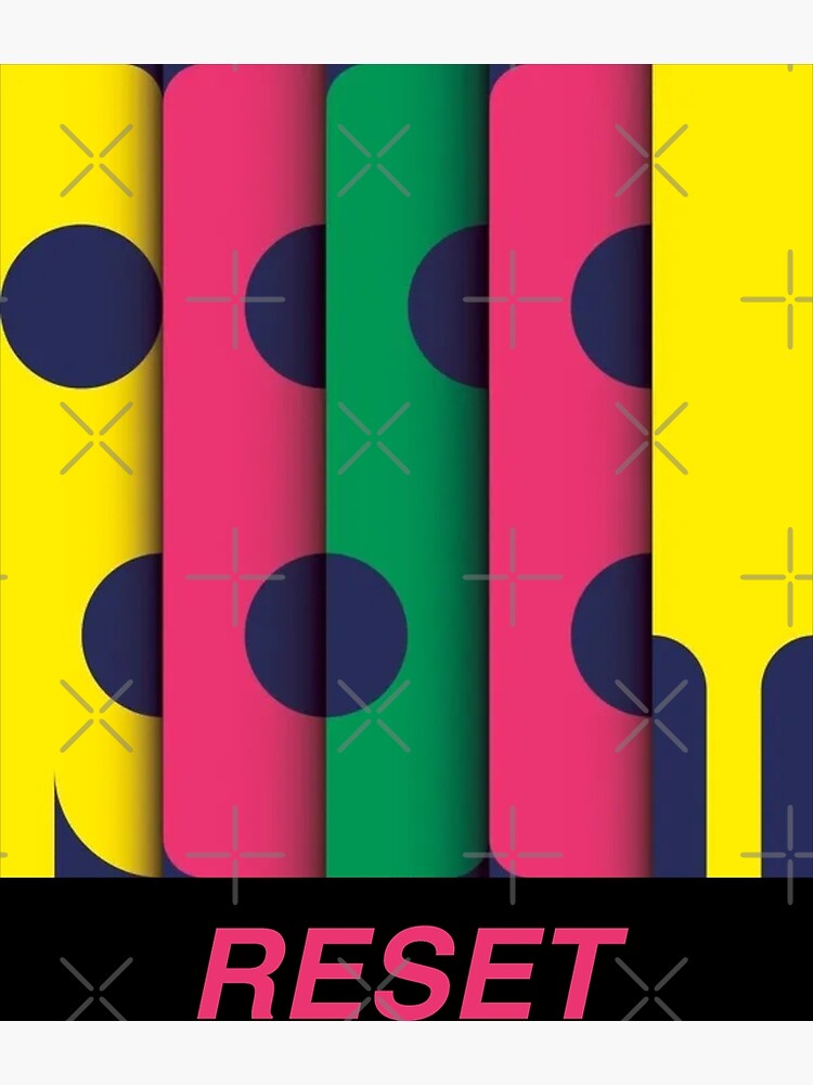 "Reset by Panda Bear & Sonic Boom" Poster for Sale by savethebeesdude ...