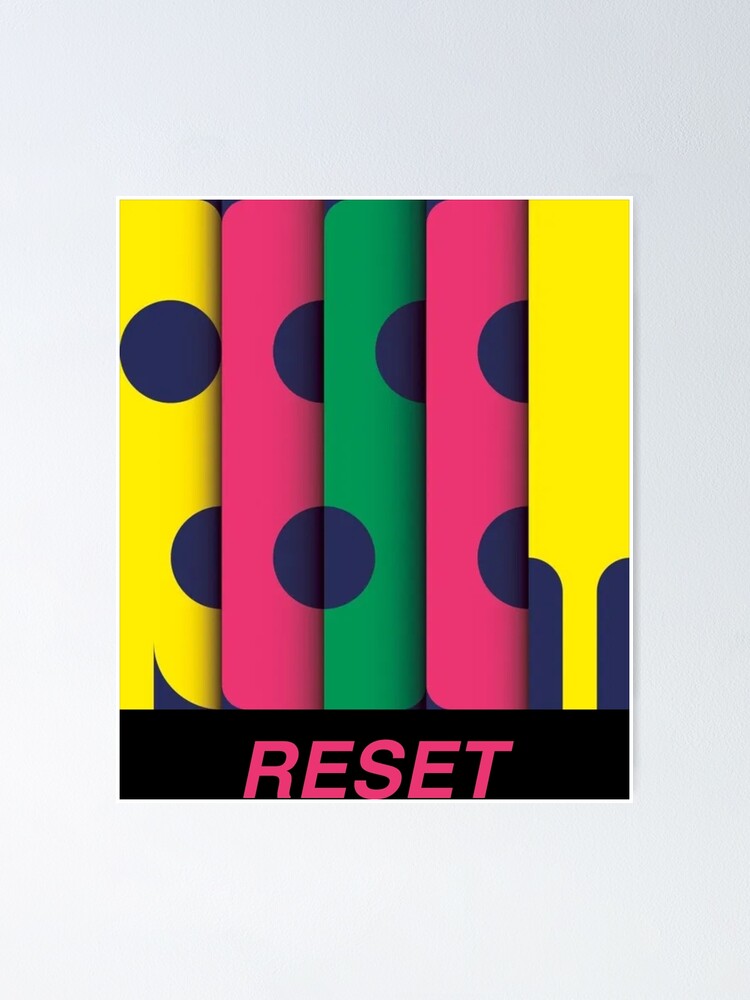 "Reset by Panda Bear & Sonic Boom" Poster for Sale by savethebeesdude ...