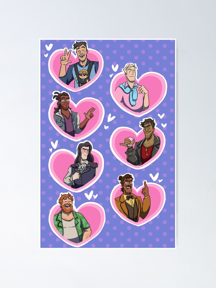 "Dream Daddy" Poster by mega-megantron | Redbubble