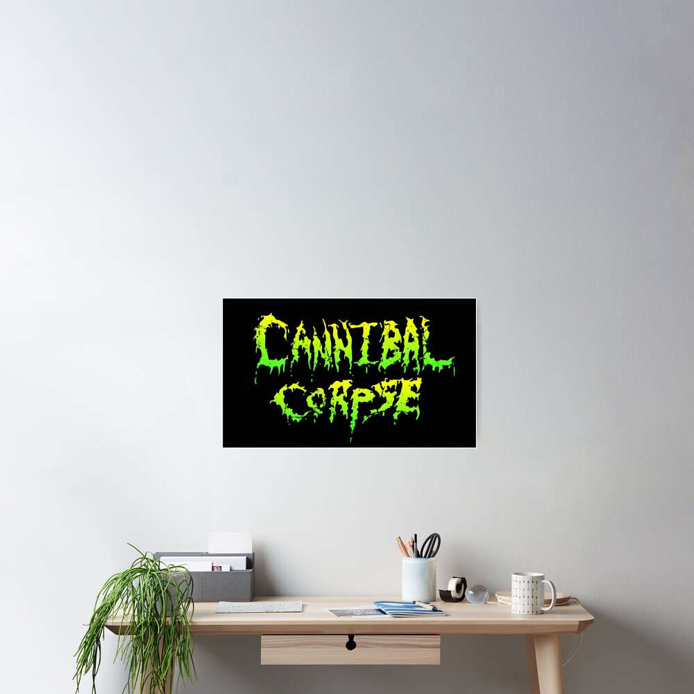 "Cannibal Corpse Old Logo" Poster for Sale by xxXVintageXxx | Redbubble