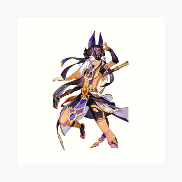 "Genshin Impact Cyno" Art Print for Sale by Omagatoki | Redbubble