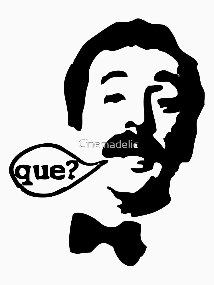 "Fawlty Towers Manuel Que T-Shirt" T-shirt for Sale by Cinemadelic ...