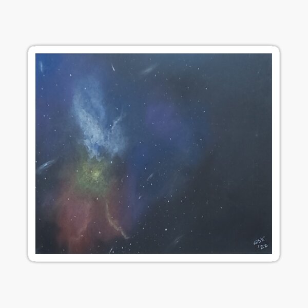 "Nebula" Sticker for Sale by Ladylips | Redbubble