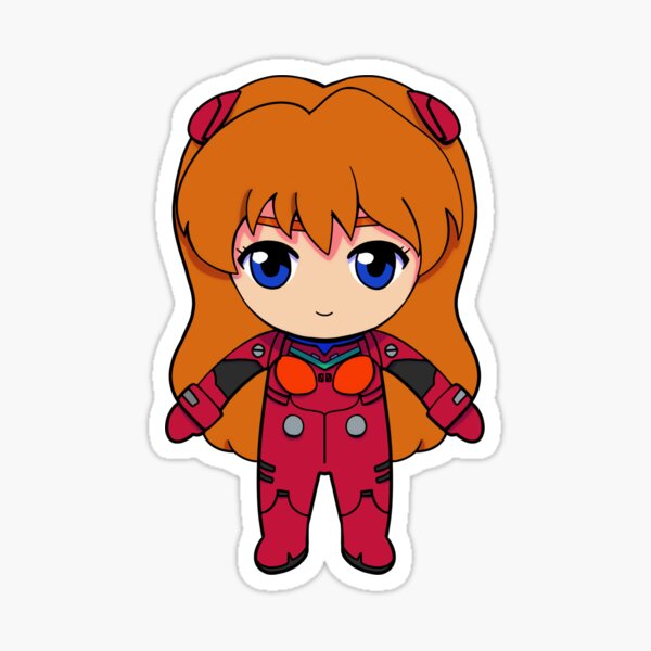 "Asuka Plush" Sticker for Sale by TorinAstorga | Redbubble