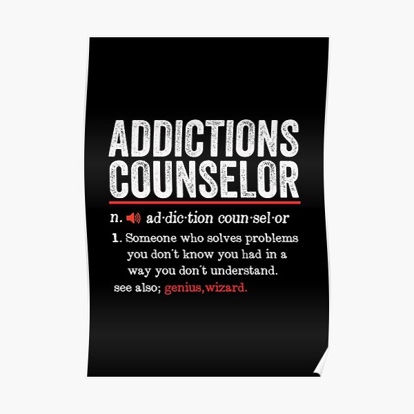 "Addictions Counselor Funny Definition: Substance Abuse Funny Addiction ...