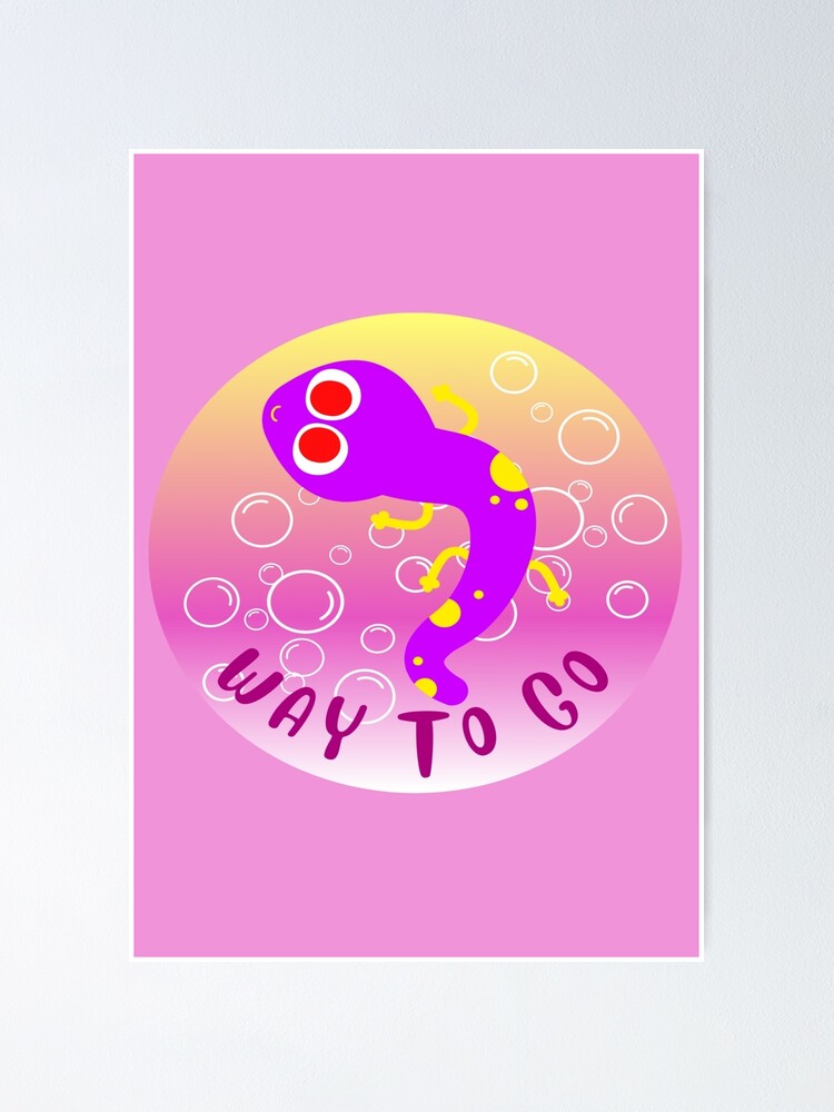 "Way to Go Fun Cute Monster Teacher Parent Reward Motivational" Poster ...