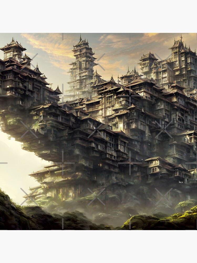 "Manic Mansion" Sticker for Sale by T-draw | Redbubble