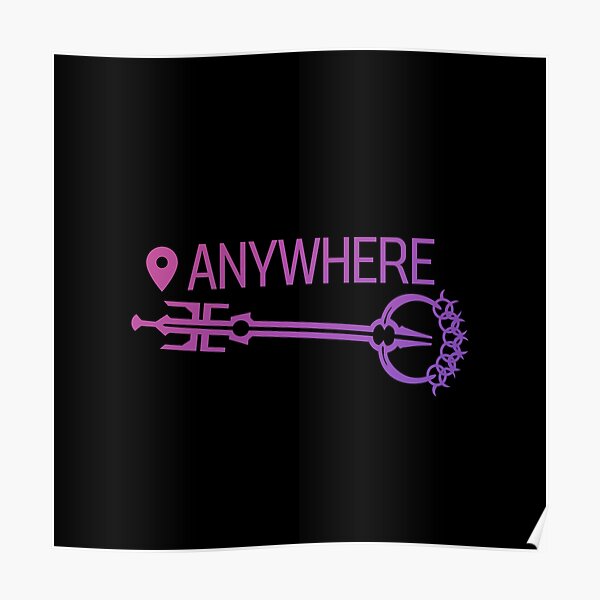"Locke and Key - The Anywhere Key" Poster for Sale by humnoo | Redbubble