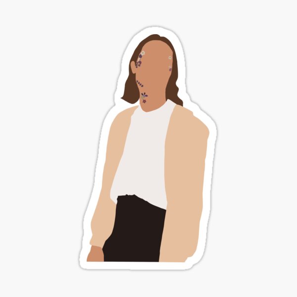 "Sam Kiszka Summer Solstice Silhouette" Sticker for Sale by ladeyviolet ...