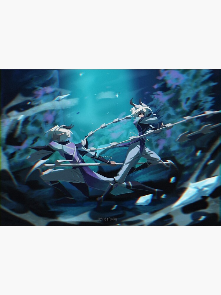 "Tiadrin & Lain " Poster for Sale by cosmicpoutine | Redbubble