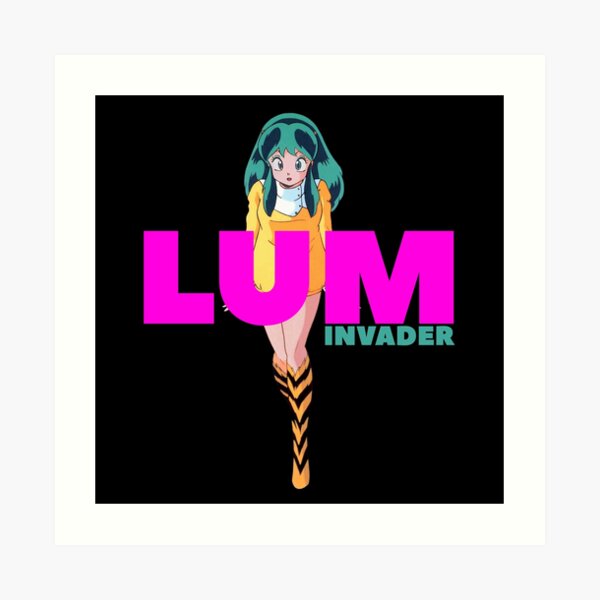 "Lum Invader | Urusei Yatsura | Retro Anime Aesthetic" Art Print for ...