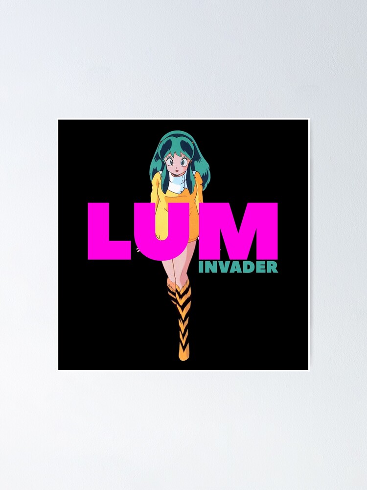 "Lum Invader | Urusei Yatsura | Retro Anime Aesthetic" Poster for Sale ...