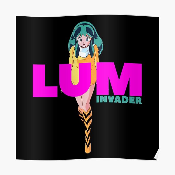 "Lum Invader | Urusei Yatsura | Retro Anime Aesthetic" Poster for Sale ...