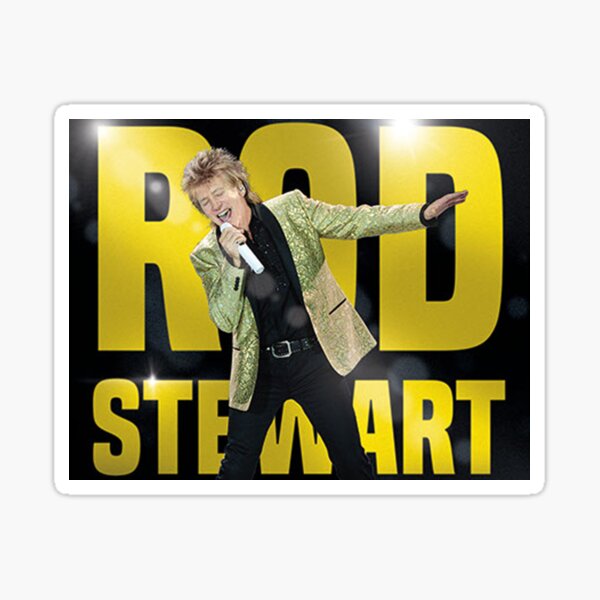 "rod 2022 stewart" Sticker for Sale by obinsonedwar | Redbubble